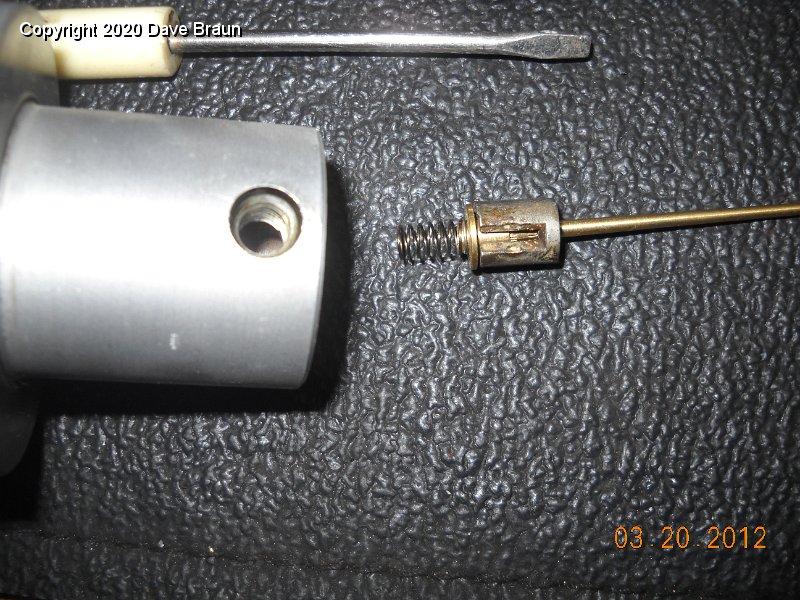 SU Carburetor Restorations/MG Midget HS2 1203/Assembly/Install needles ...